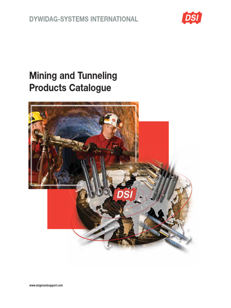 DSI Ground Support Rebar Rockbolts Us 01 | PDF | Screw | Anchor