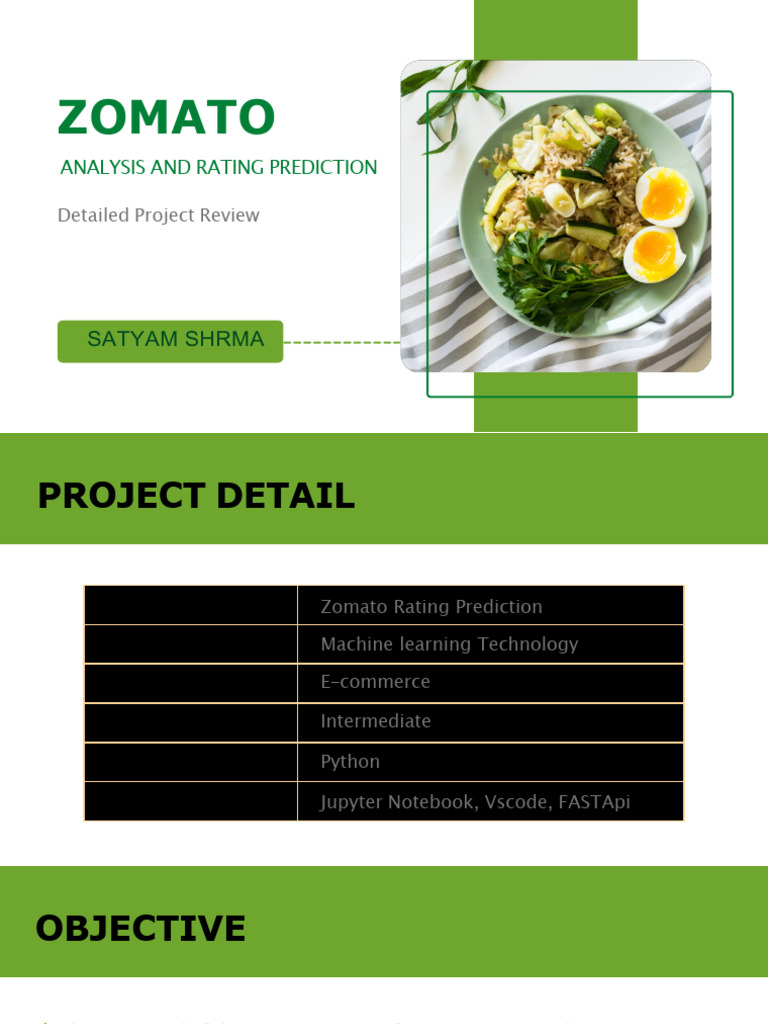 Zomato Rating Prediction Analysis | PDF | Dependent And Independent ...
