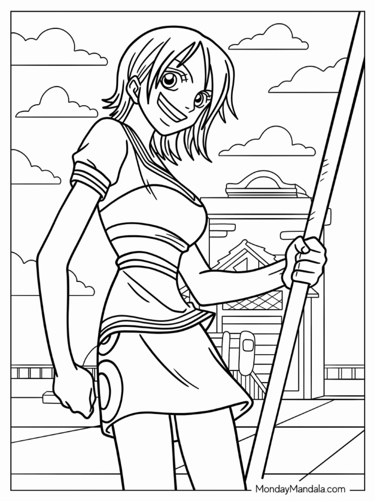 Smiling-Nami-On-Pirate-Ship | PDF