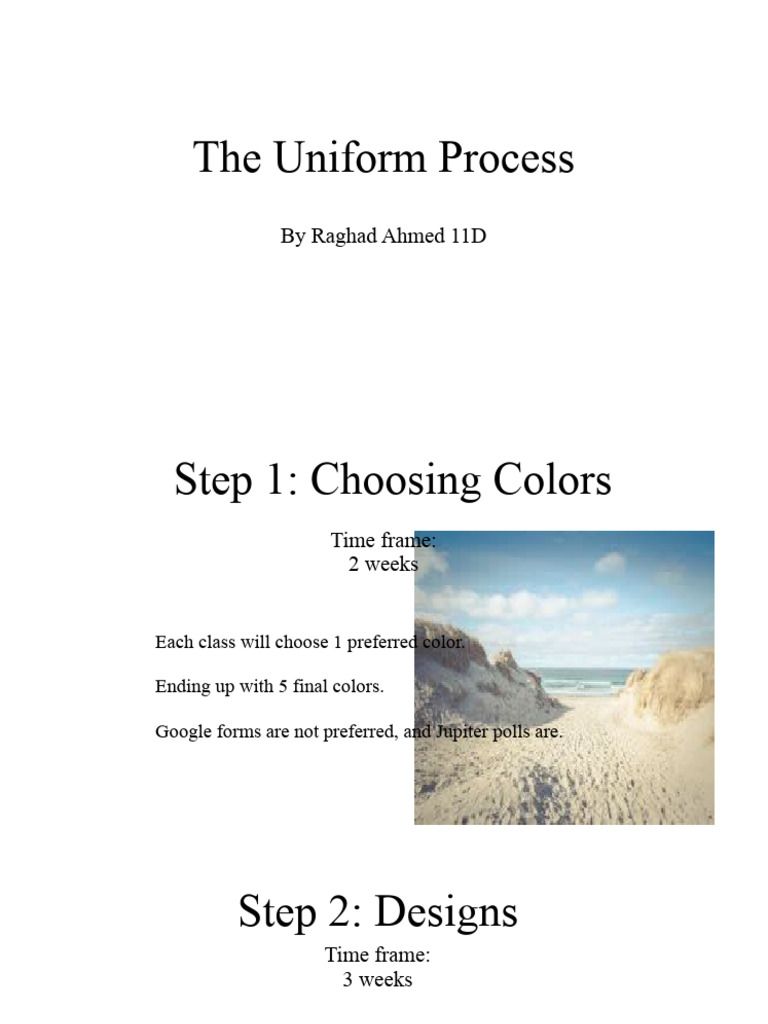 Uniform Process | PDF | Career & Growth | Art