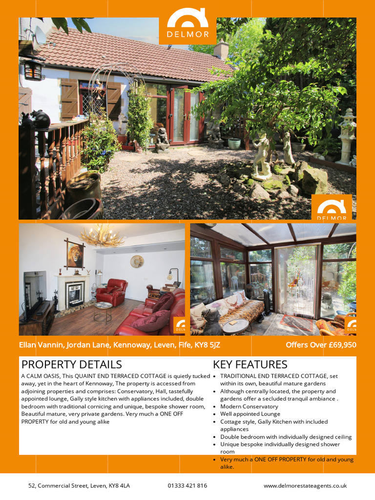 Property Details Key Features: Ellan Vannin, Jordan Lane, Kennoway, Leven, Fife, KY8 5JZ Offers ...