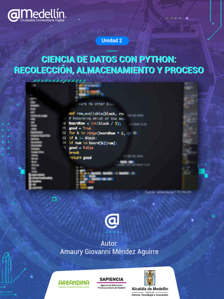 Ciencia Datos Python Modulo3 U2 | PDF | Mongo Db | Python (lenguaje de programación)
