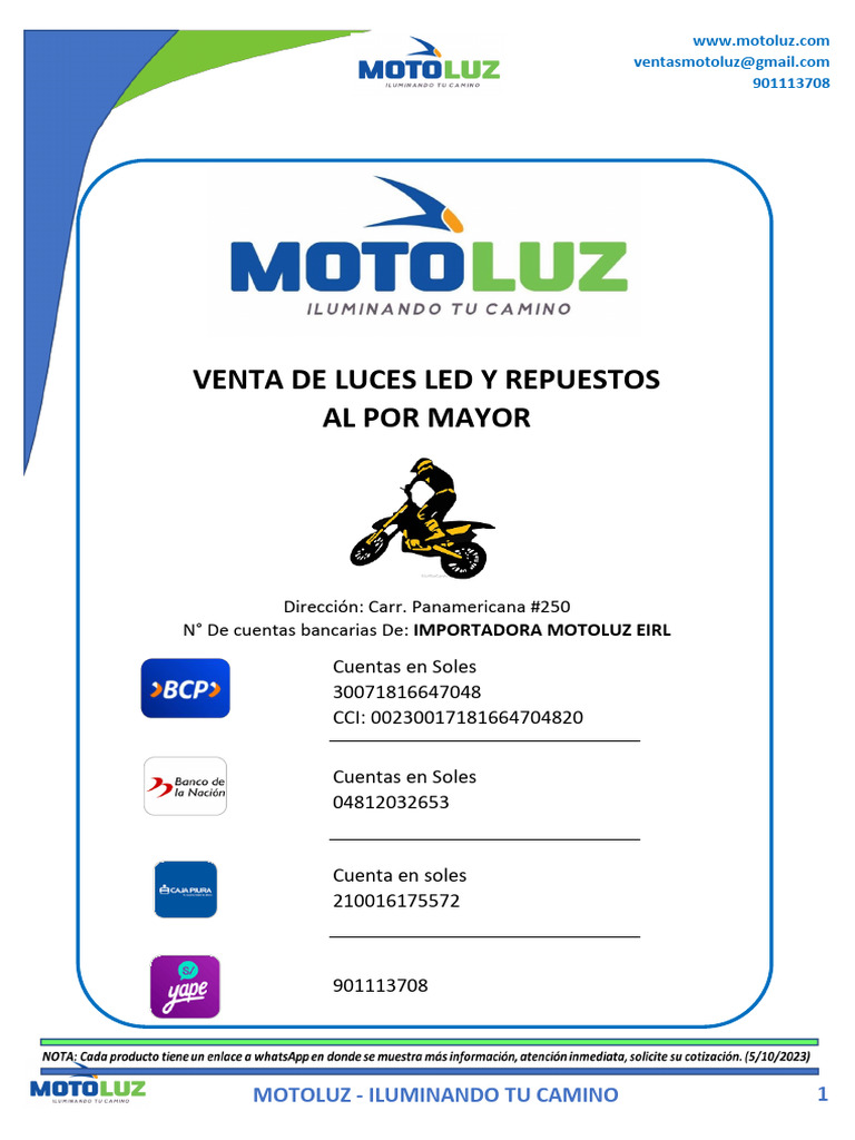 Catalogo 21-06-2024 | PDF | Diodo emisor de luz | Ingenieria Eléctrica