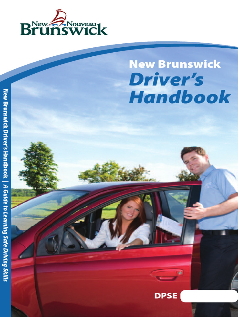 New Brunswick Driver's Handbook | PDF | Driving | Driver's License