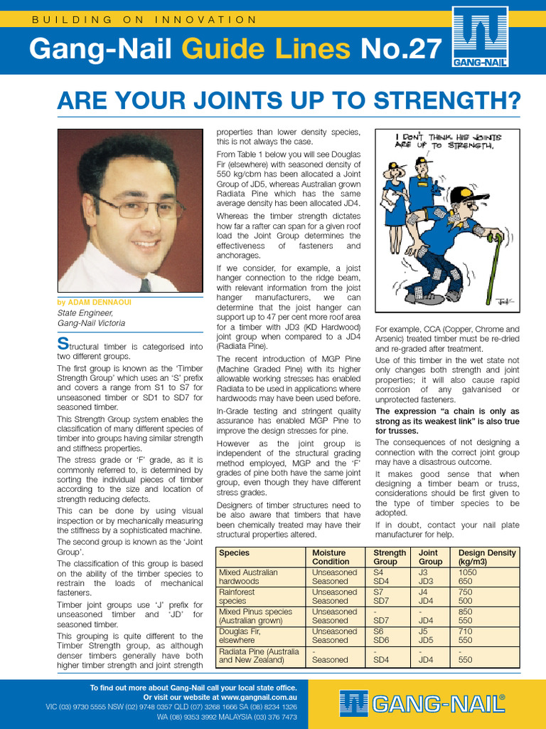 GN Guideline 27 | PDF | Lumber | Building Engineering