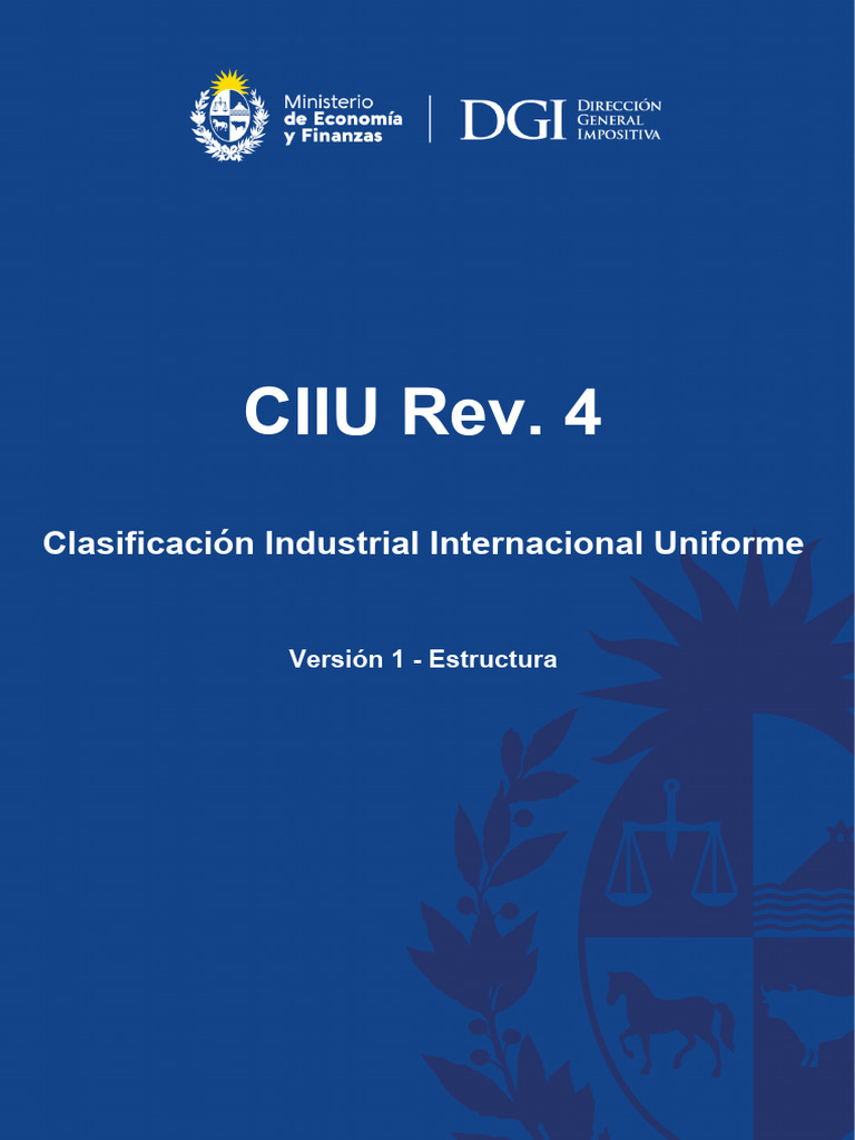 Clasificación Industrial Internacional Uniforme (CIIU) | PDF | Vegetales | Minería