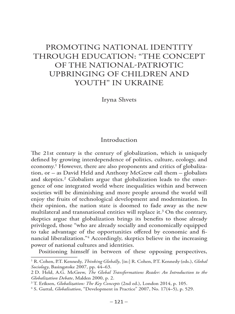 Monografia TD Uj 2 7 | PDF | Nation | Nationalism