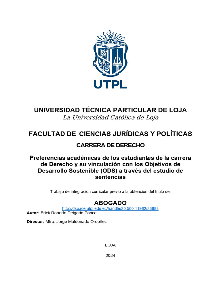 Annotated-Trabajo de Tesis Utpl-1.Docx 2 | PDF | Naciones Unidas ...