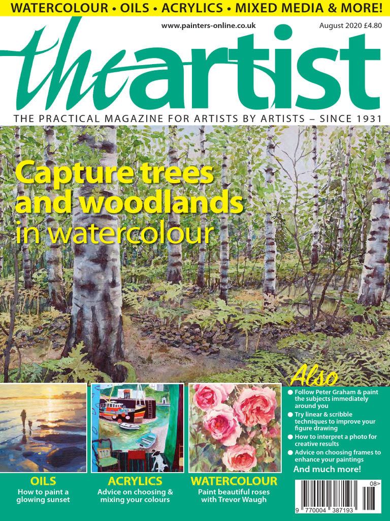 The Artist - August 2020 | PDF | Blue | Pigment