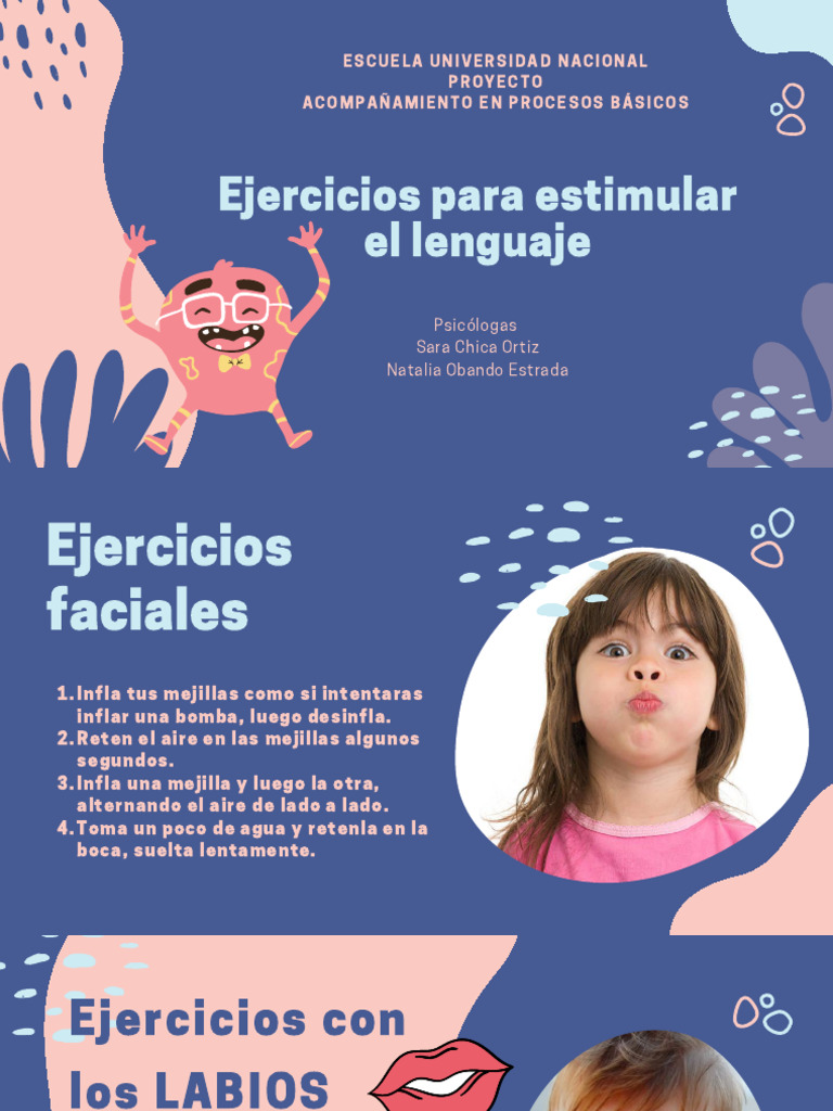 Ejercicios para Estimular el Lenguaje | PDF