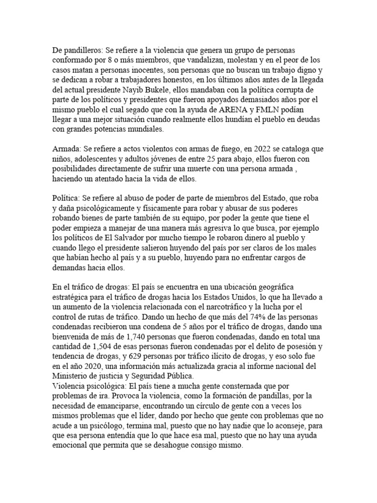 Teorico Parte 2 | PDF | Violencia