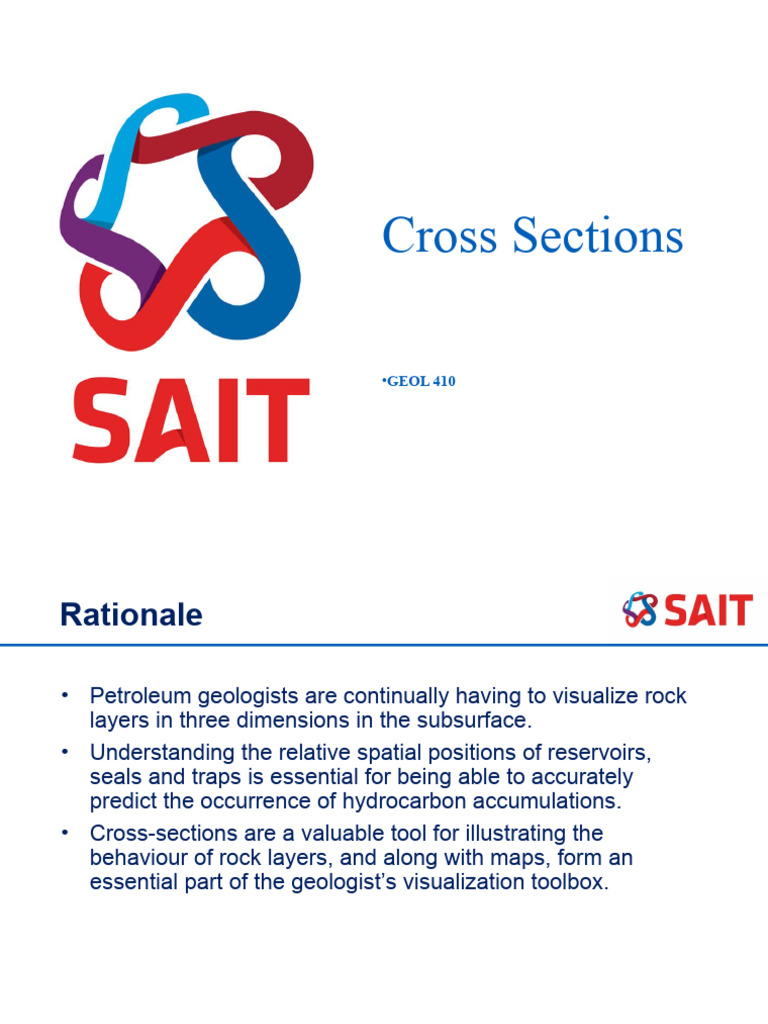 Cross Sections 2023 | PDF | Stratigraphy | Earth Sciences