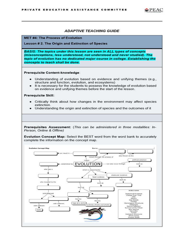 Evolution Origin and Extinction Guide | PDF | Natural Selection | Evolution