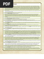 5E Lingering Injury Table | PDF | Healing | Scar