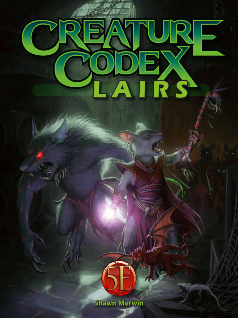 Creature Codex - Lairs | PDF