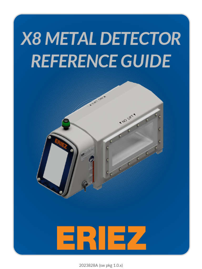 Eriez Metal Detector Reference Guide | PDF | Relay | Switch