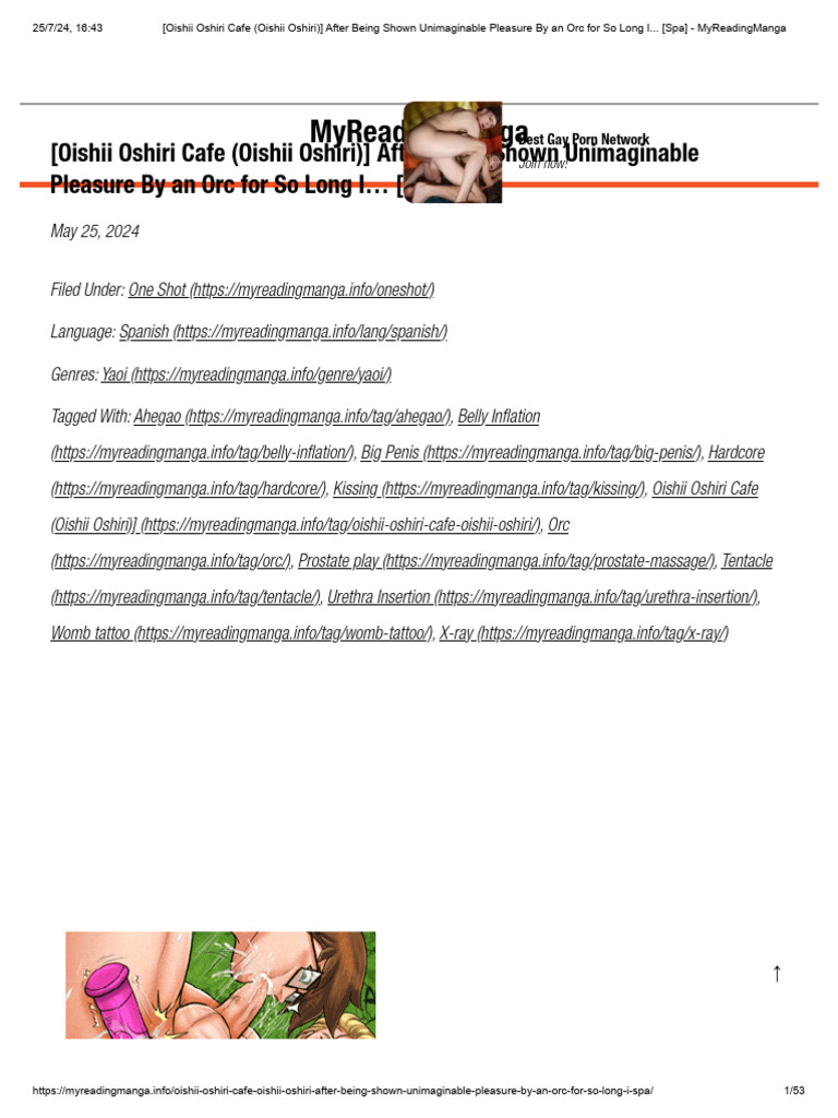 (Oishii Oshiri Cafe (Oishii Oshiri) ) After Being Shown Unimaginable Pleasure by An Orc For So ...