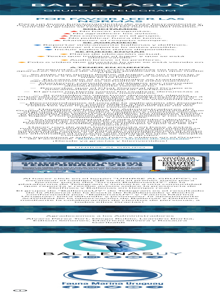 BallenasUY Grupo de Telegram | PDF | Chat en linea