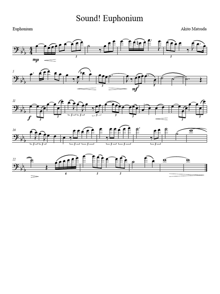 Sound! Euphonium | PDF