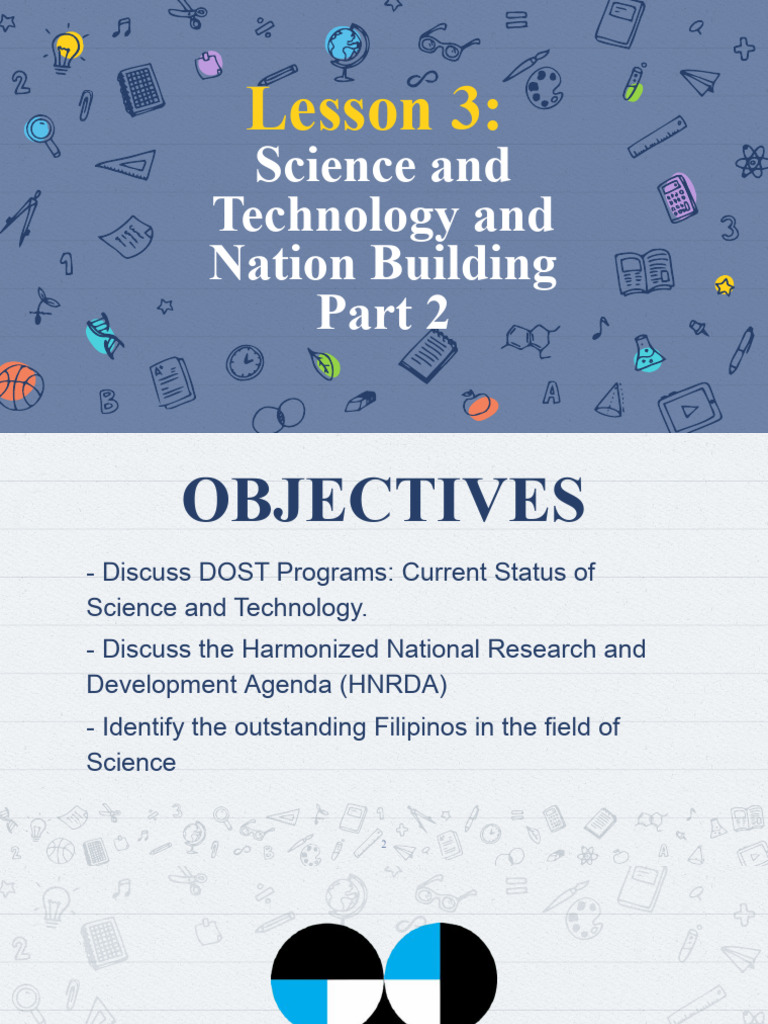 LESSON 3-Science and Technology and Nation Building Part 2 | PDF ...