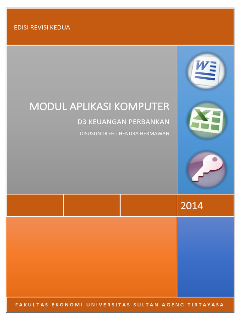 Modul Aplikasi Komputer (Full) - 3 | PDF