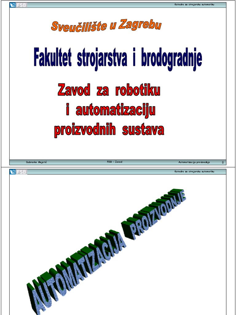 Automatizacija | PDF