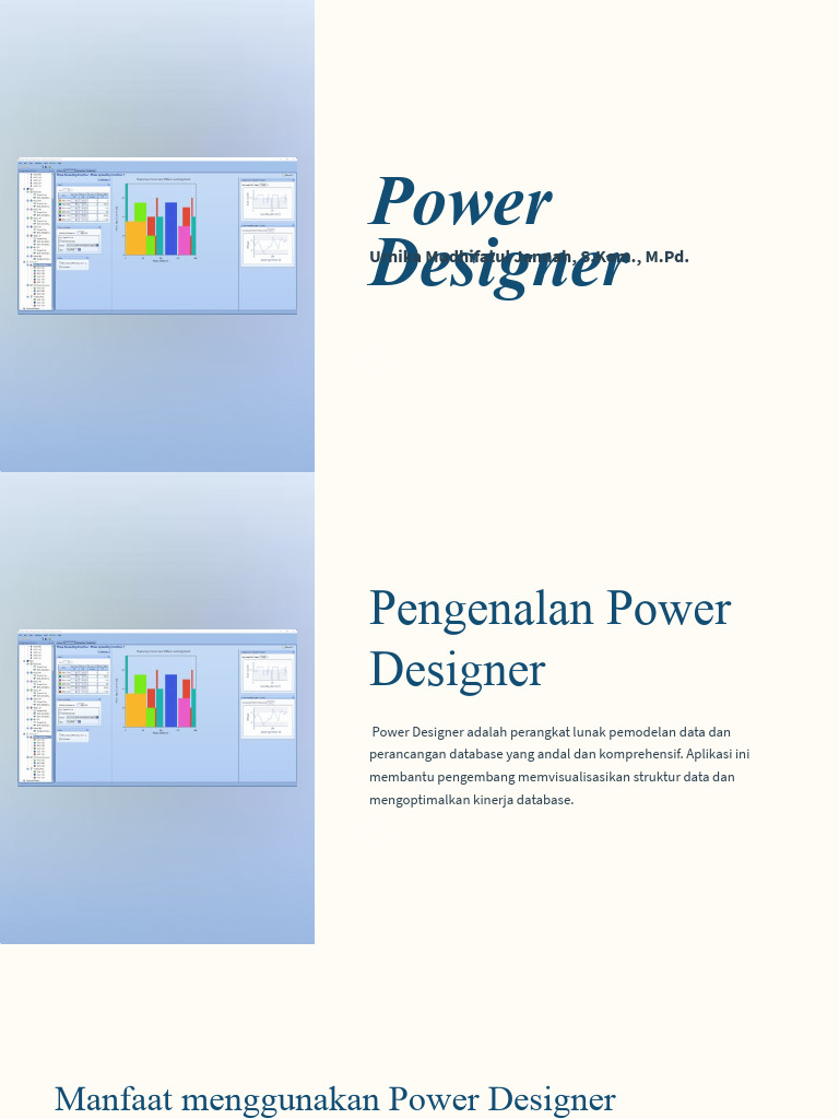 Pengenalan Power Designer | PDF | Seni | Komputer