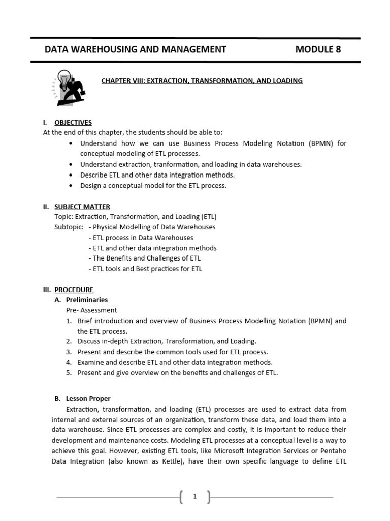 Assignment On Chapter 8 Data Warehousing and Management | PDF | Data ...