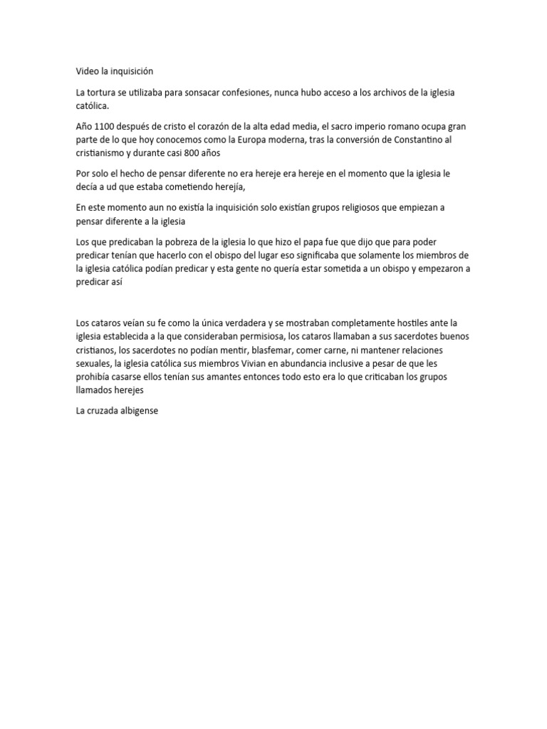 2 | PDF | Inquisición | Iglesia Católica