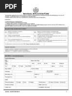New TIN Application Form | PDF | Taxes