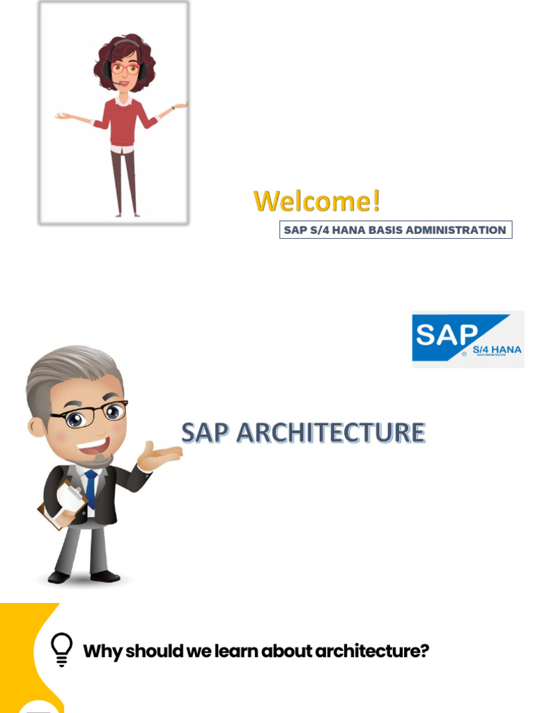 1SAP Architecture 1 | PDF | Databases | Server (Computing)