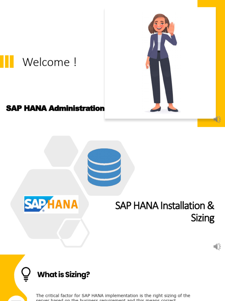 3SAP HANA Installation Sizing | PDF | Random Access Memory | Central Processing Unit