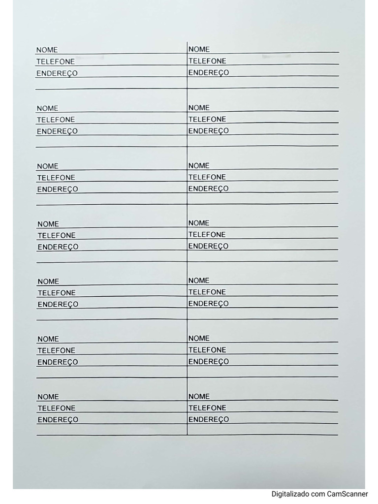 Formulário para Sorteio | PDF