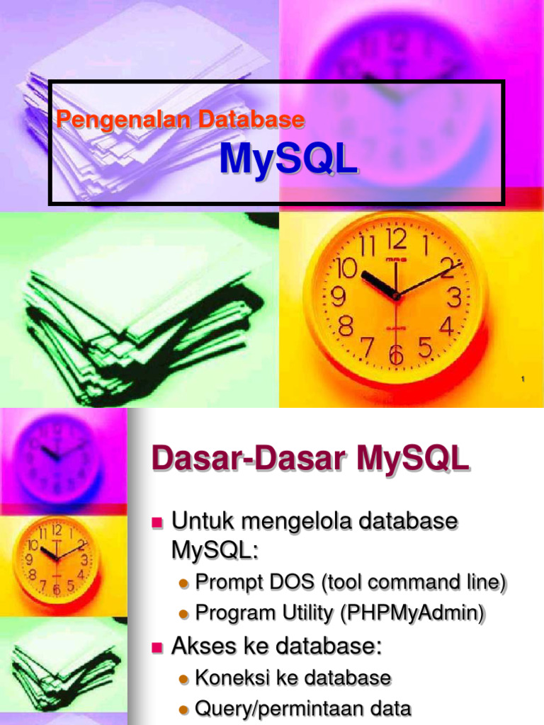 Materi MySQL 1 | PDF
