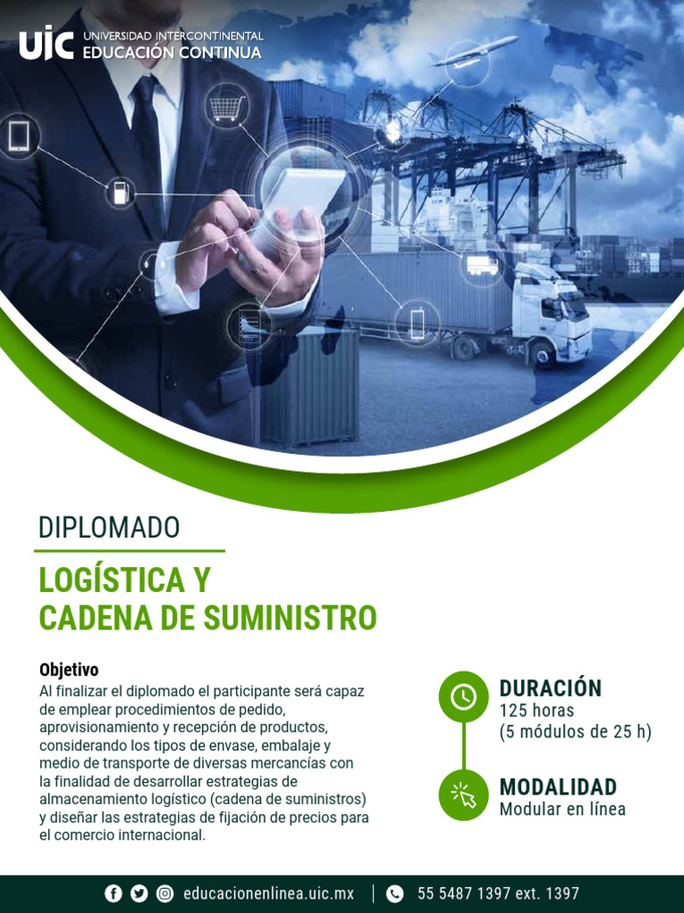 Logística y Cadena de Suministro - Brochure | PDF | Logística | Cadena ...