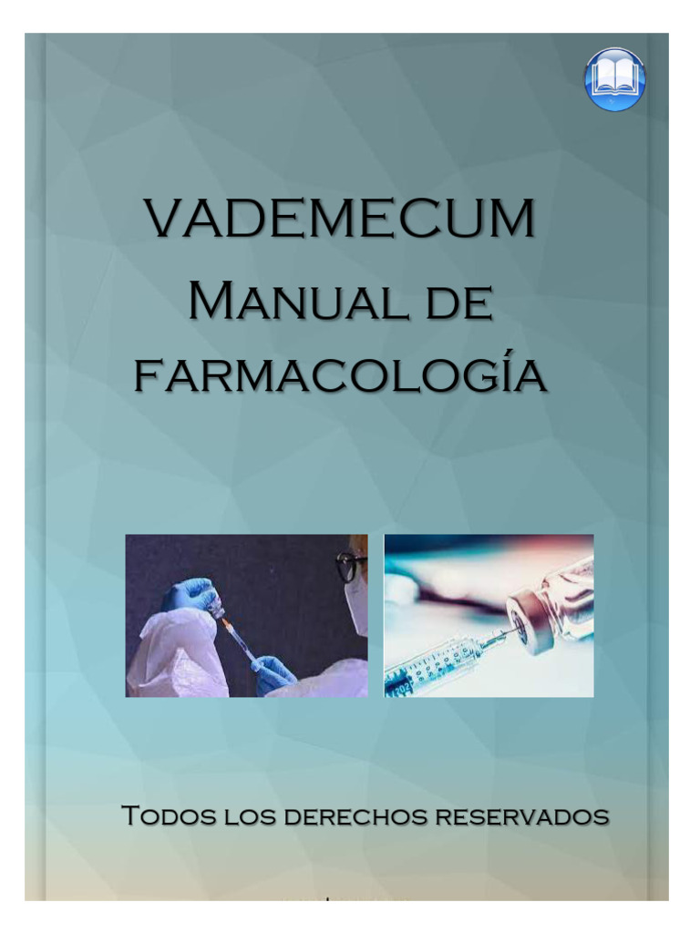 MANUAL DE FARMACOLOGIA VADEMECUM Miguel Romeo Chivalan Ixcotoyac 9110-18-13829 | PDF | Fentanilo ...