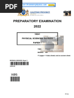 NSC Physical Sciences Grade 12 November 2024 P1 Only | PDF