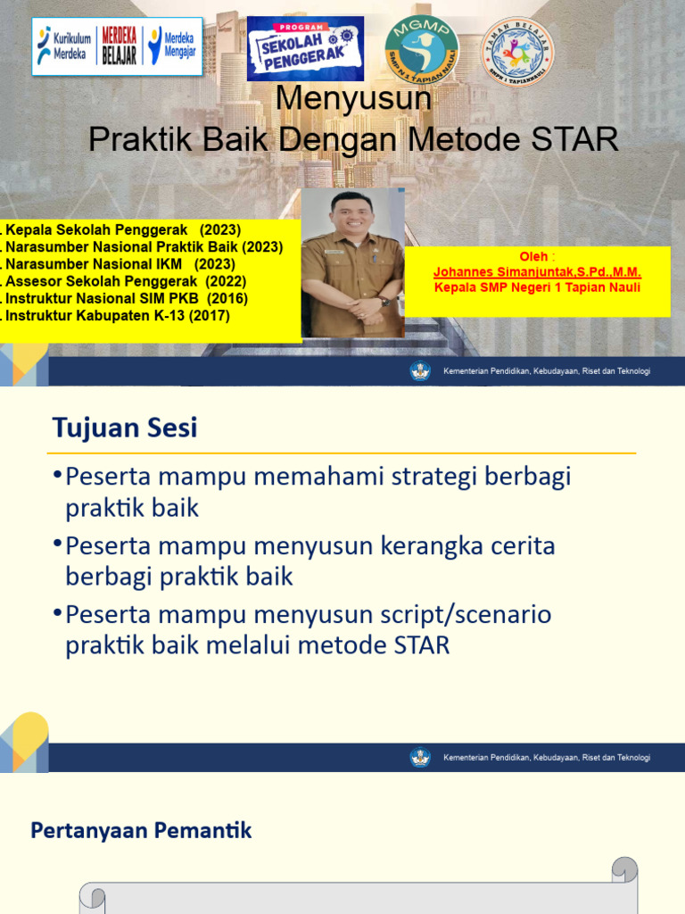 Praktik Baik Pendidikan Metode STAR | PDF