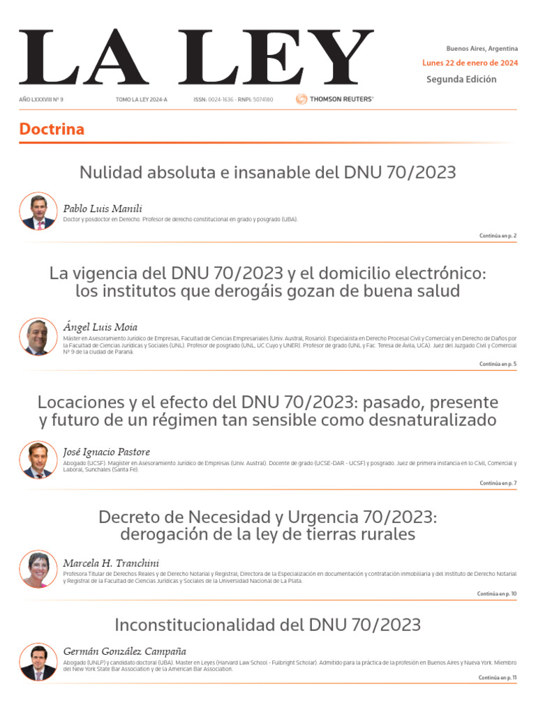 La Ley 22-01-2024 | PDF | Constitución | Ley Pública