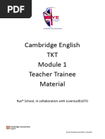 The TKT Course Modules 1, 2 and 3 2nd | PDF | Language Education ...