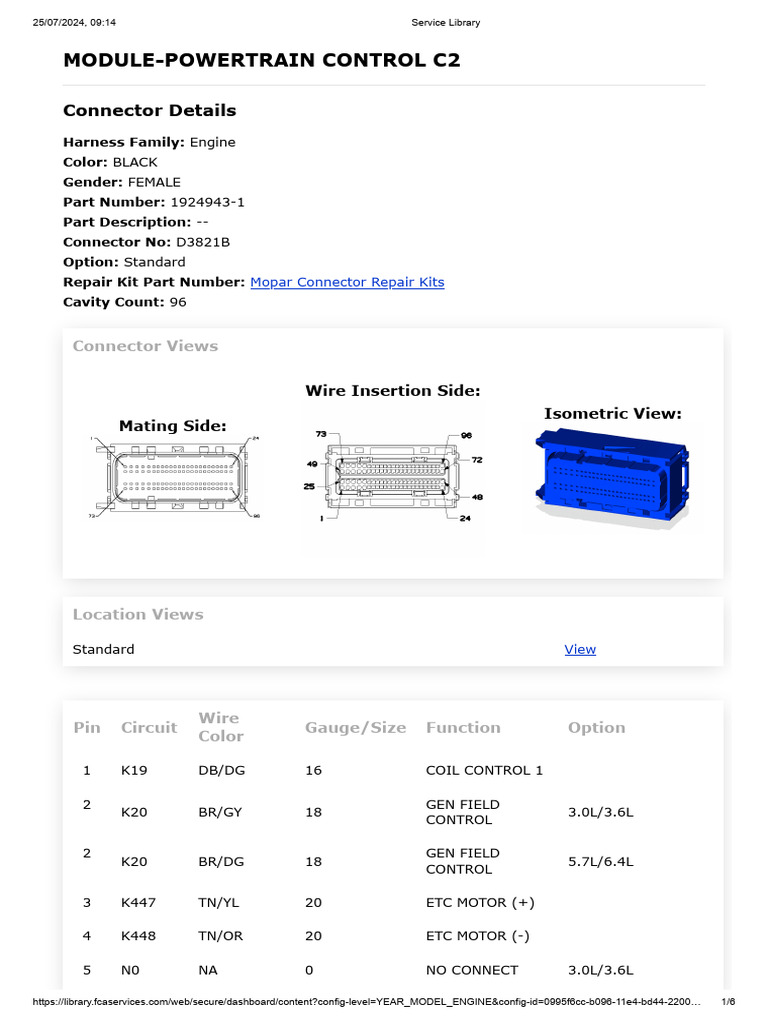 Conector PCM 2 Grand Cherokee 2015 - 240726 - 230645 | PDF | Engines | Electronics