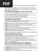 R.A.C.E. and P.A.S.S. Fire Safety Guide | PDF