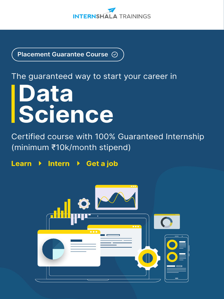 Data Science Brochure | PDF | Data Science | Machine Learning Data Science Brochure | PDF | Data Science | Machine Learning