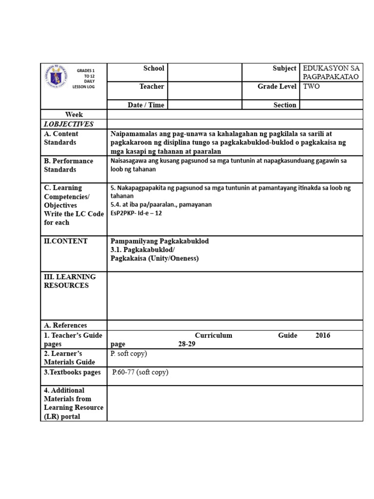 Co DLP Grade 2 Q1 W8 | PDF