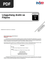 Grade 7 Filipino - MODULE 1 To 4 | PDF