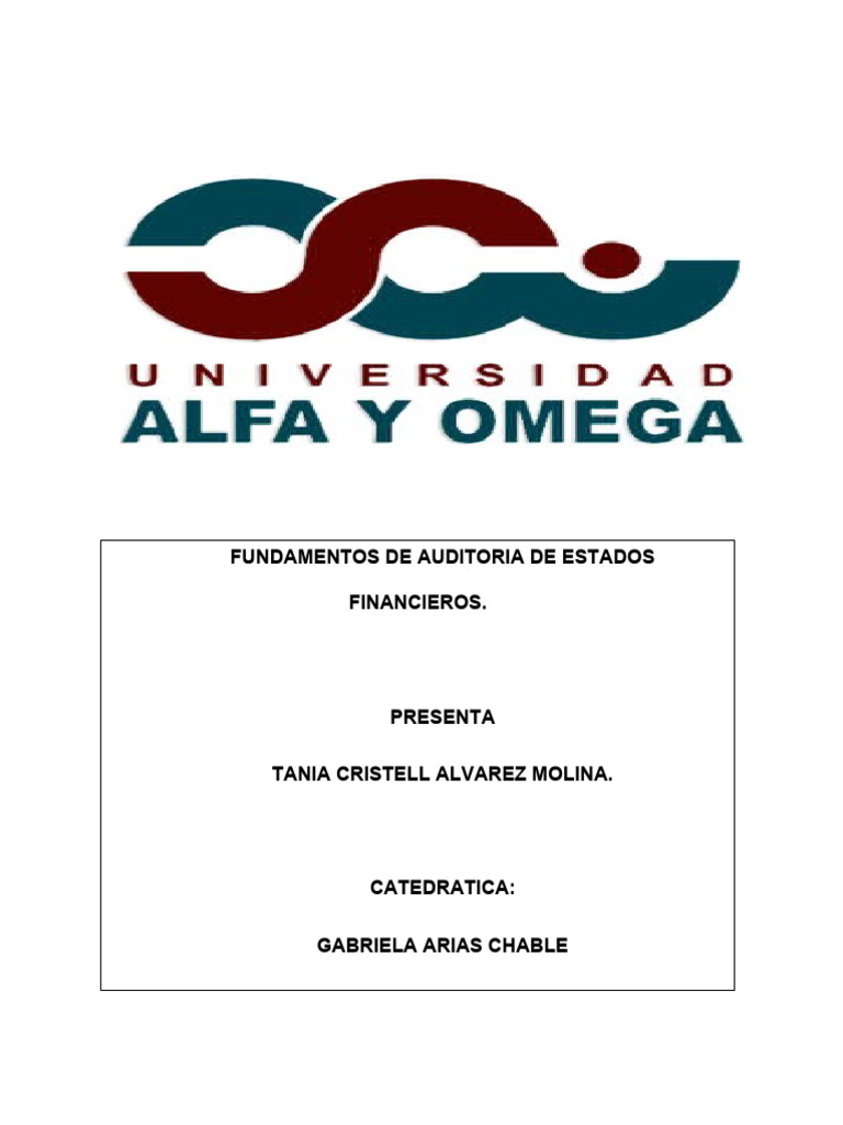 Tarea Tania | PDF | Auditoría | Contralor