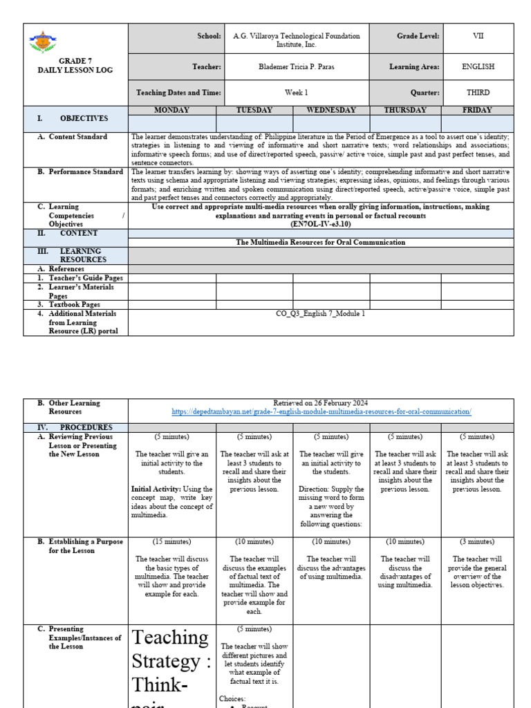 W1 - Multimedia Resources | PDF | Multimedia | Human Communication