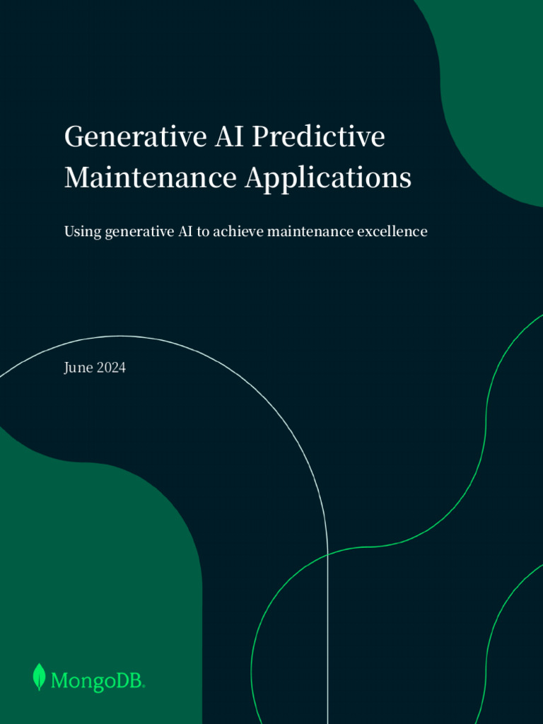 Generative AI in Predictive Maintenance | PDF | Artificial Intelligence ...