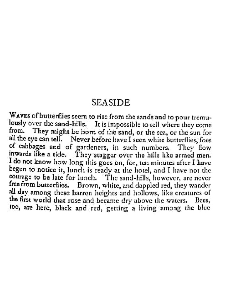 Seaside by Robert Lynd | PDF