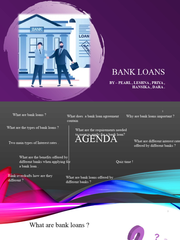 Bank Loans | PDF | Loans | Debt